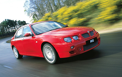 MG ZT technical specifications and fuel economy